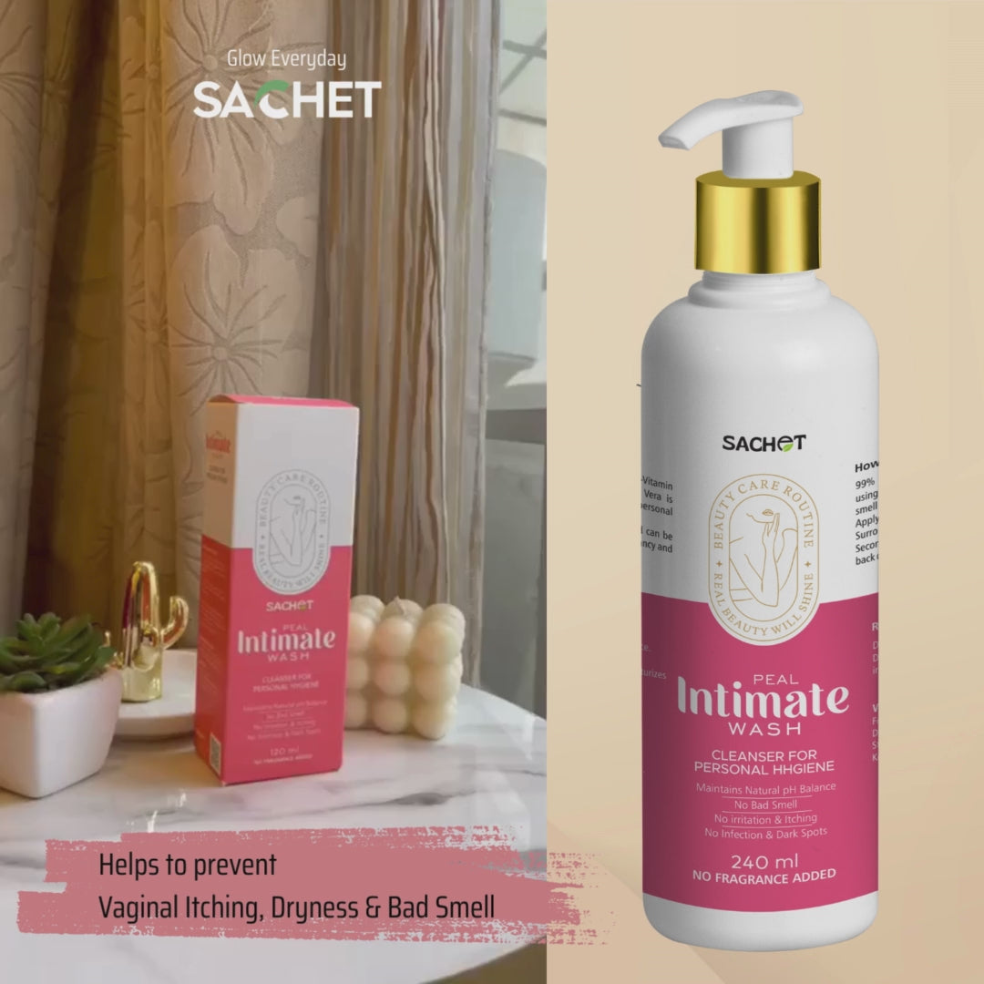 Peal Feminine Hygiene Wash - Intimate Care for Women : SACHET